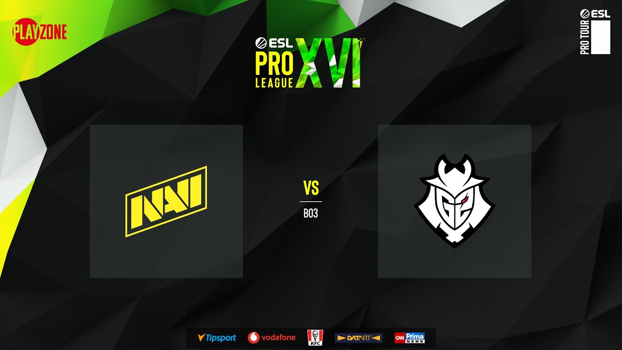G2 Esports vs. NaVi | ESL Pro League S16 | Čtvrtfinále - YouTube