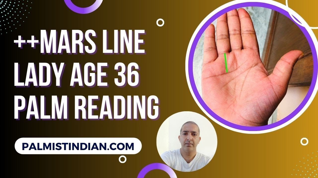 Excellent Mars Line in the Hands of 36-year-old #palmistrymanish (3rd ...