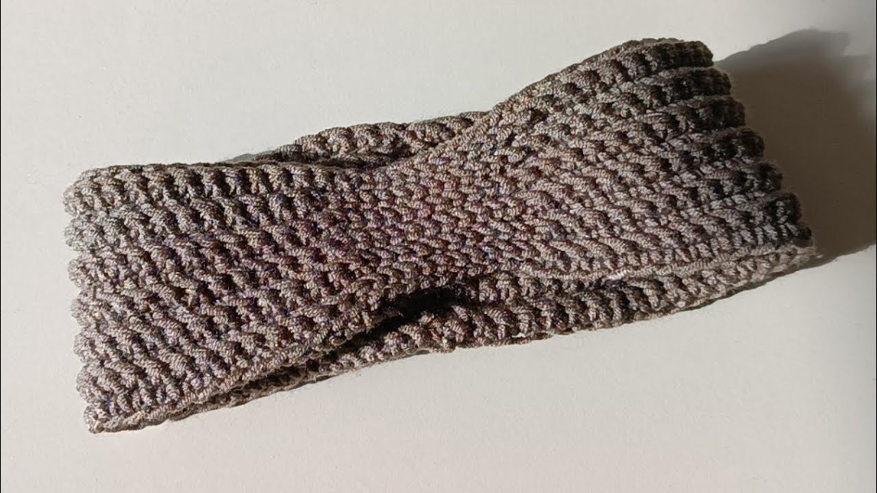 How To Crochet HEADBAND/ Crochet Tutorial For Absolute Beginners ...