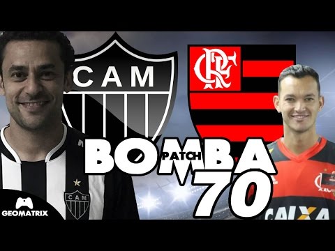 Bomba Patch 70 (PS2) - Atlético/MG x Flamengo