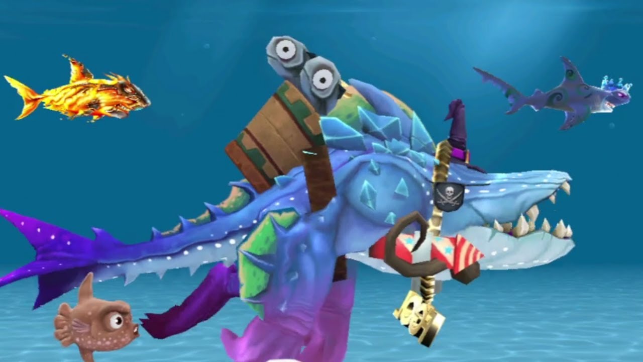 ABYSSAURUS The Big Mouth - Hungry Shark Evolution Gameplay #177 - YouTube