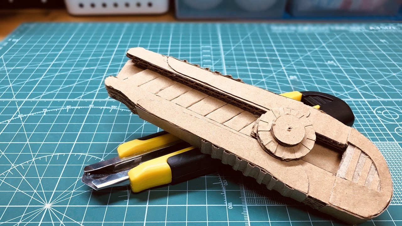 How To Make Cutter Knife Whih Cardboard YouTube how-to-make-cutter-knife-whih-cardboard-youtube