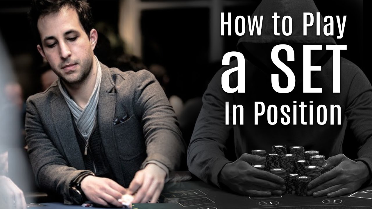 Poker Tips: How to Play a Set In Position In an Unraised Pot - YouTube