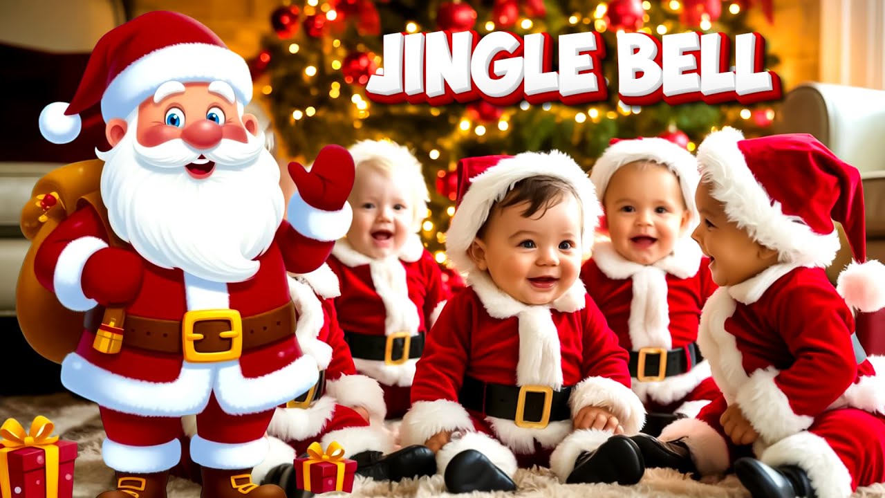 Jingle bells | We Wish You Merry Christmas song with Santa Claus ...