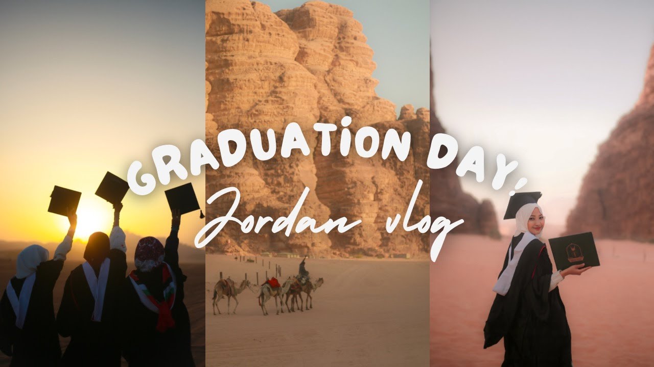 Graduation vlog in Jordan | Yarmouk University, pre-grad photoshoot ...