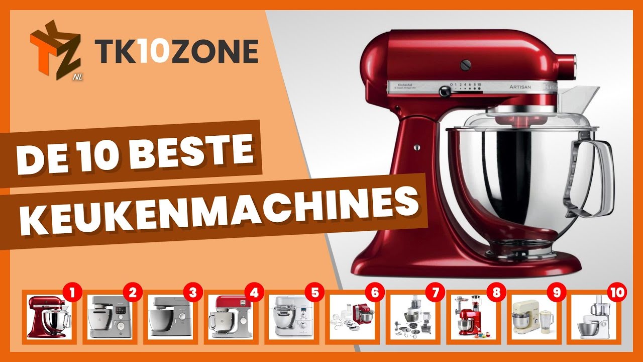 De 10 beste keukenmachines - YouTube