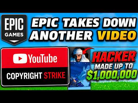 Epic Games takes down my video after exposing a CHEATER that made MILLIONS...
