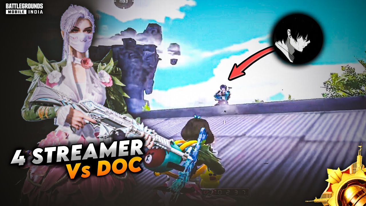 4 Streamer vs Doc | Insane Clutches on iPhone 11🔱 - YouTube