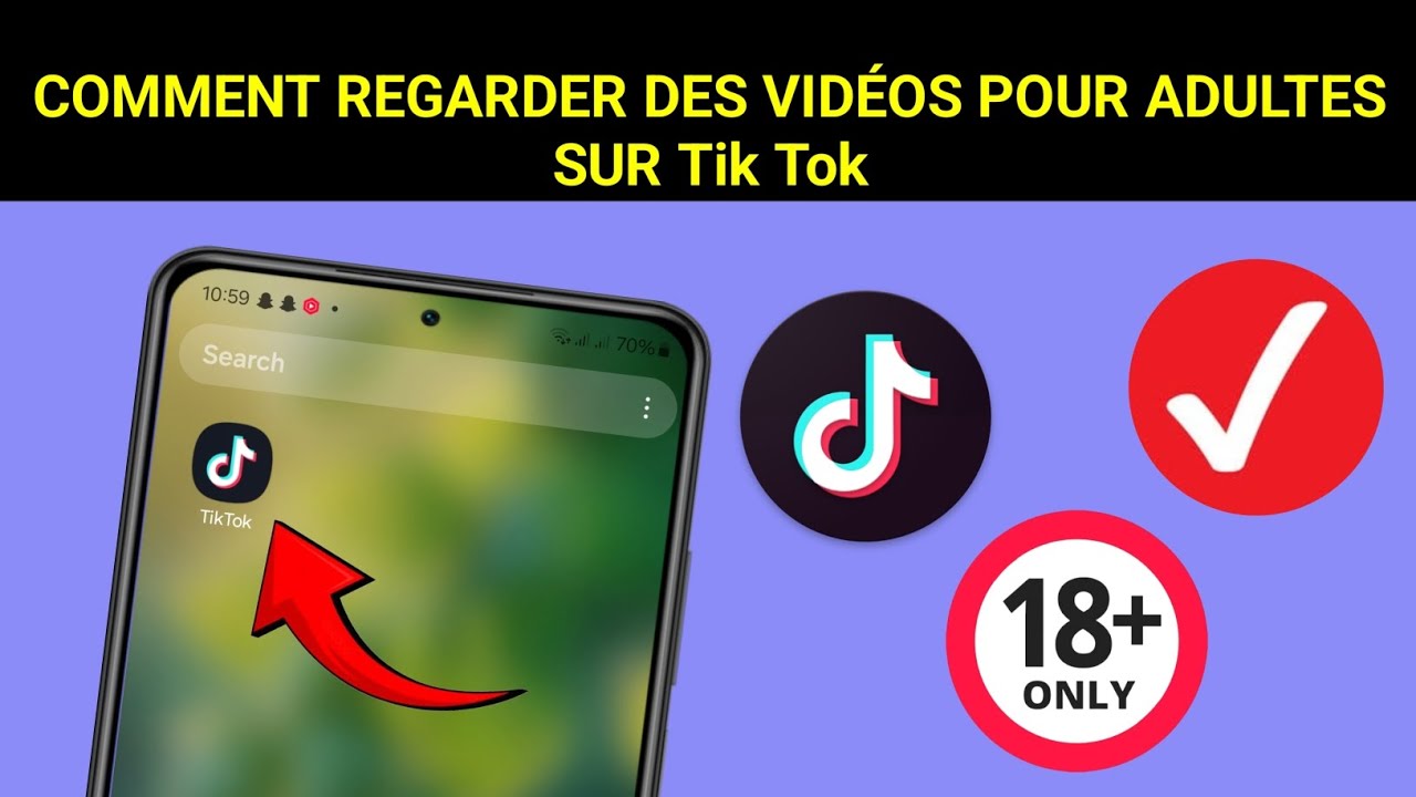 Comment regarder des vidéos pour adultes sur Tik Tok (nouvelle méthode ...