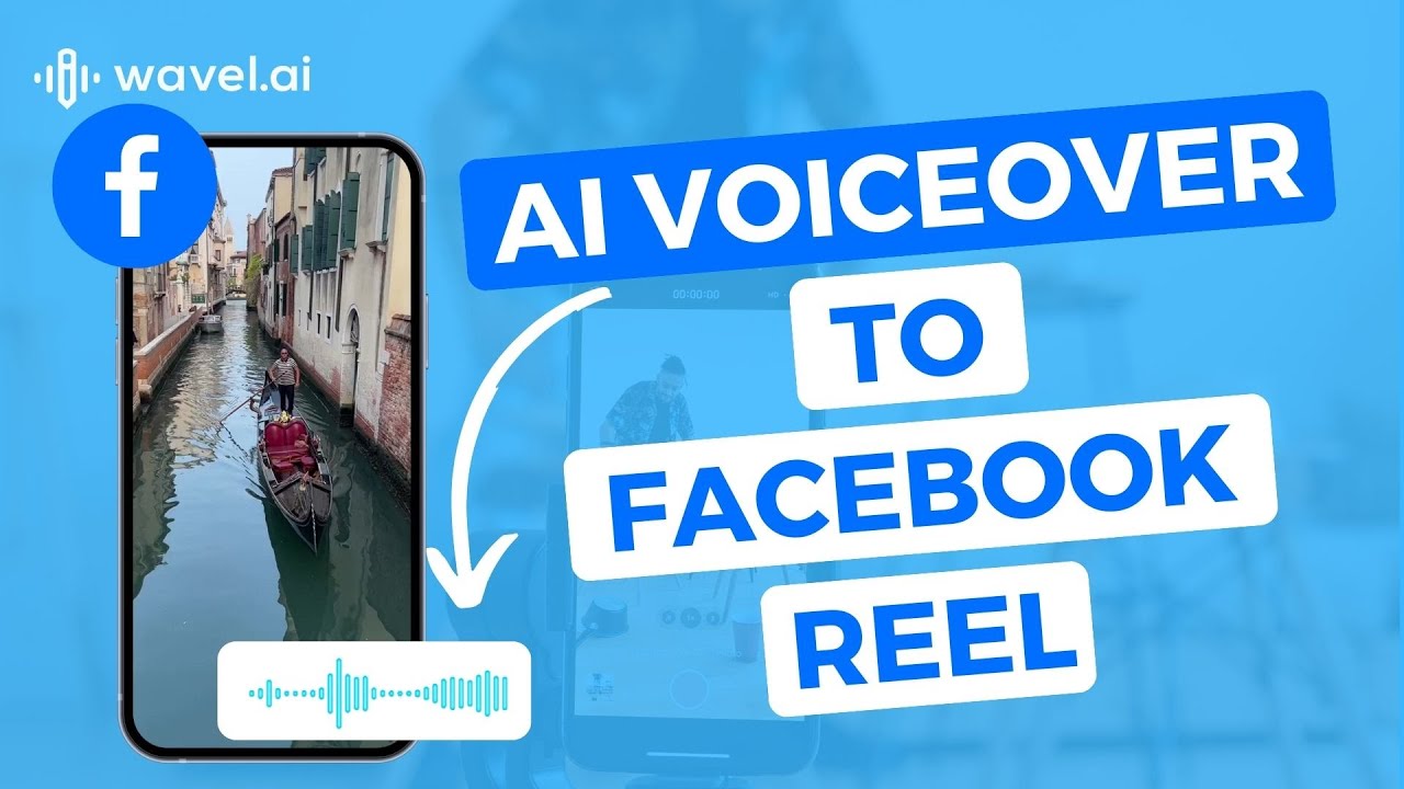 Add VOICEOVER to Facebook Reels using AI - YouTube