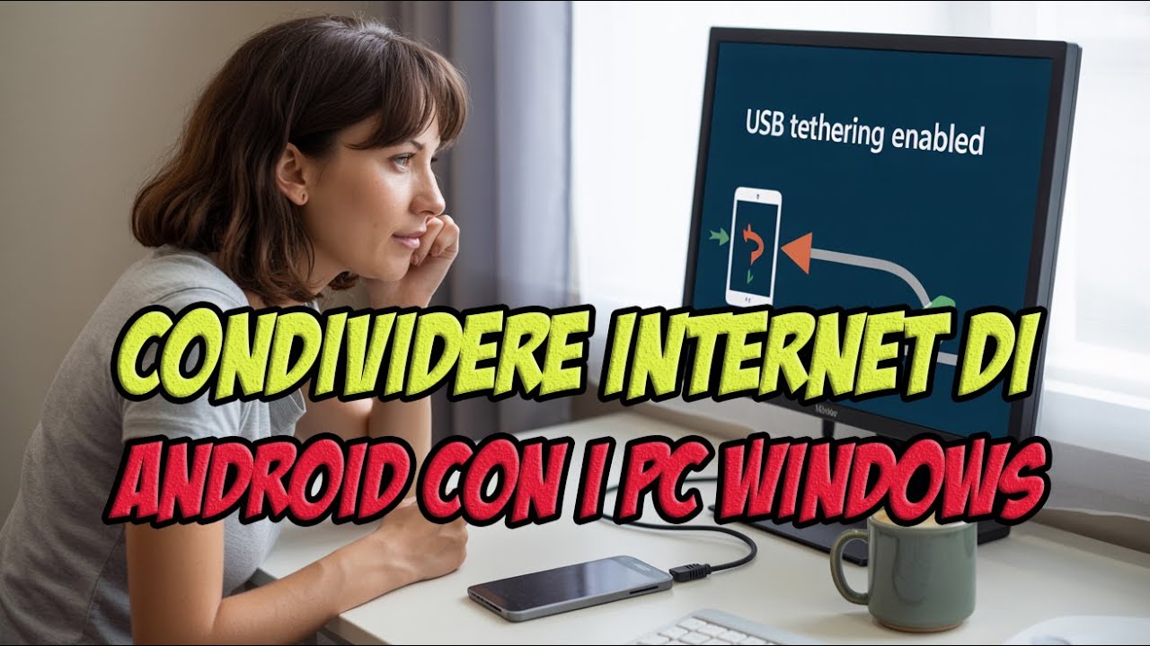 Condividere connessione internet di Android con PC Windows con il ...