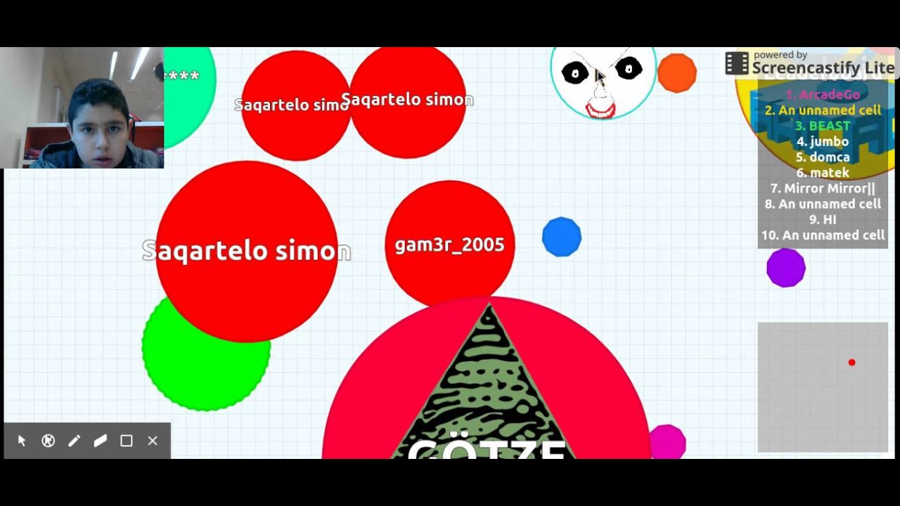 agar.io - agarioo.us - agarabi - YouTube