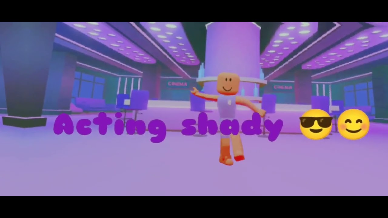 Acting shady 😎😏 - YouTube