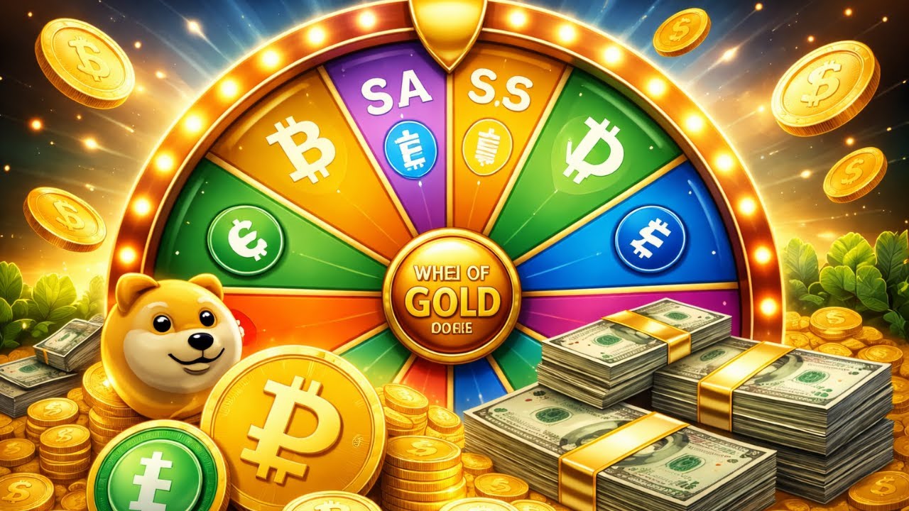 💰 Wheel of Gold Faucet - Ganhe MUITAS Criptomoedas Grátis - YouTube