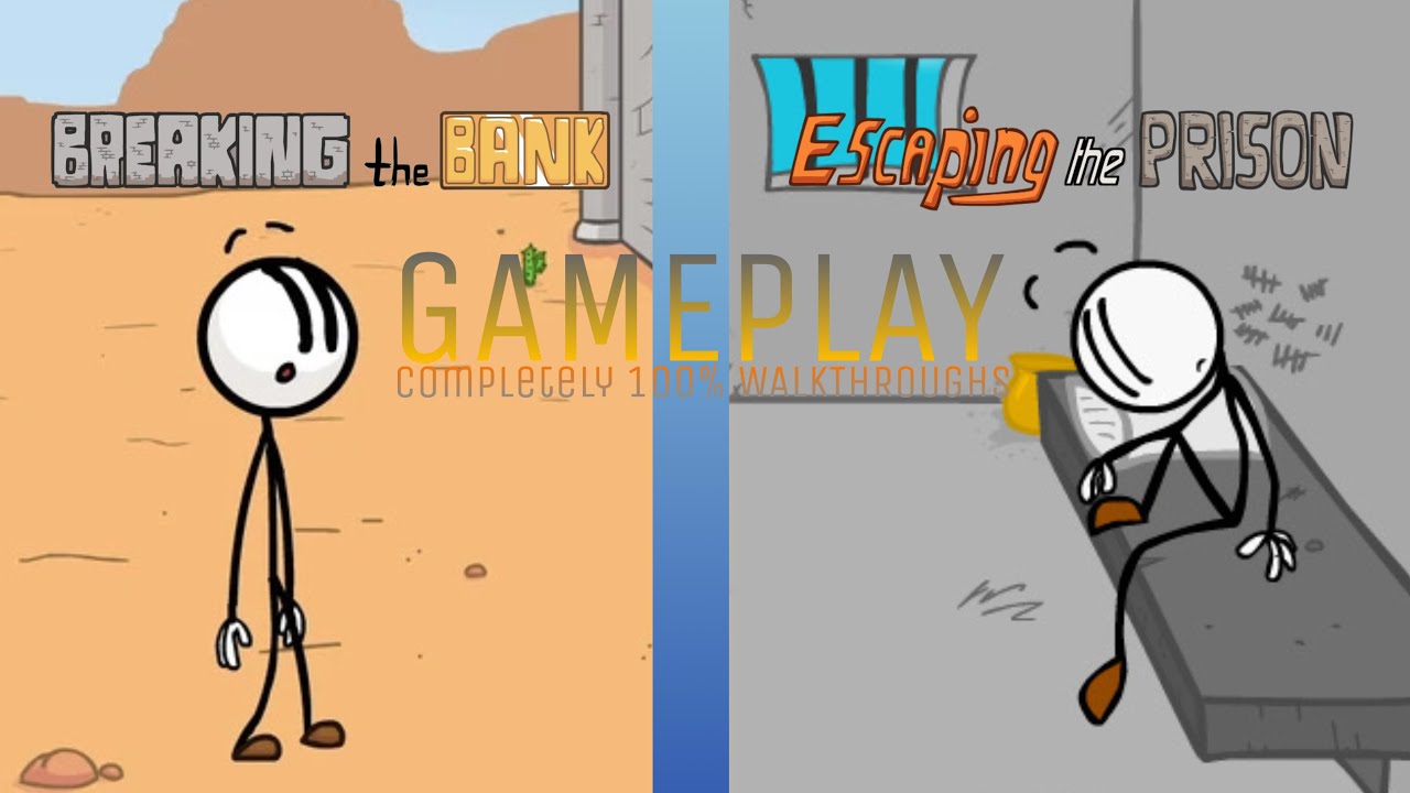 Breaking The Bank And Escaping The Prison Gameplay’s 100% Walkthroughs ...