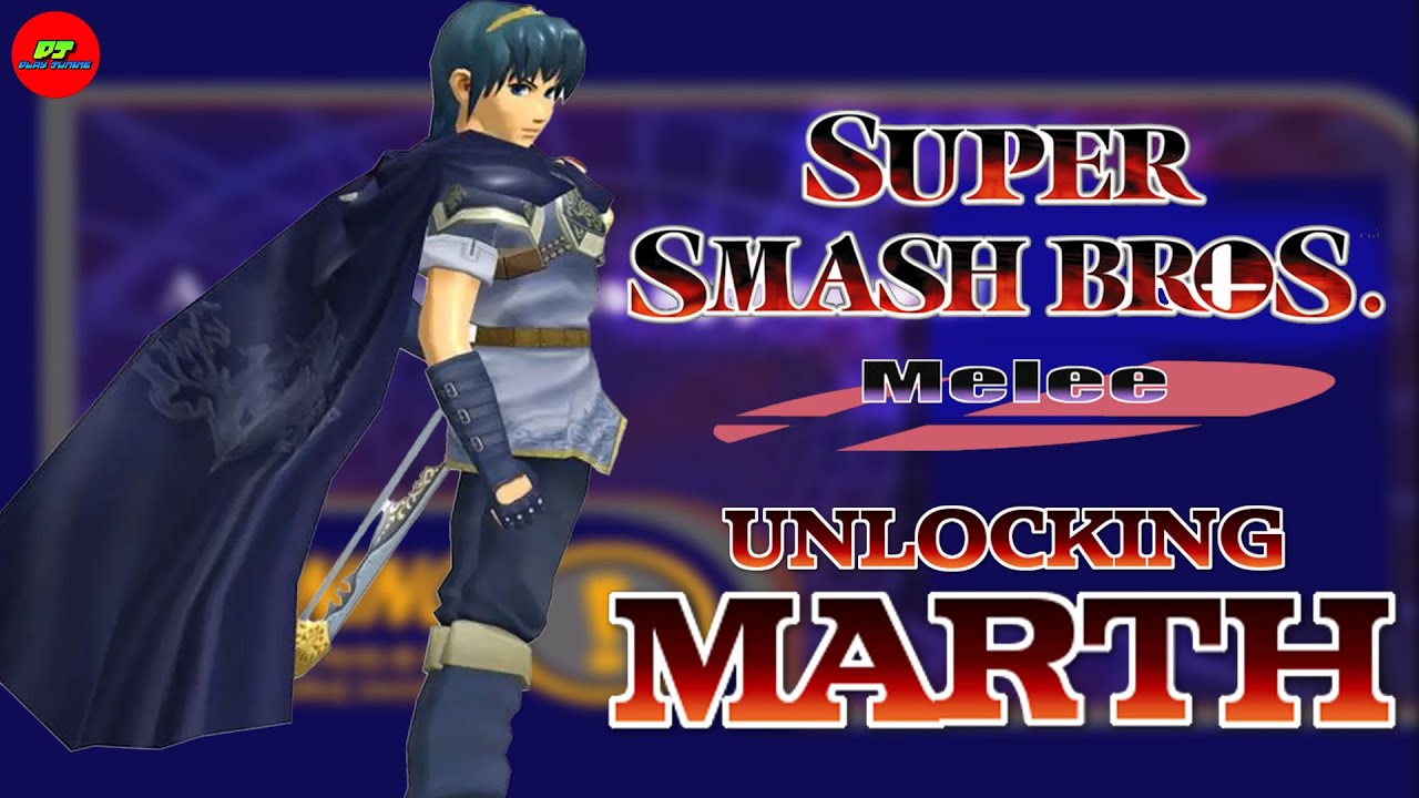 Super Smash Bros. Melee: Unlocking Marth - YouTube