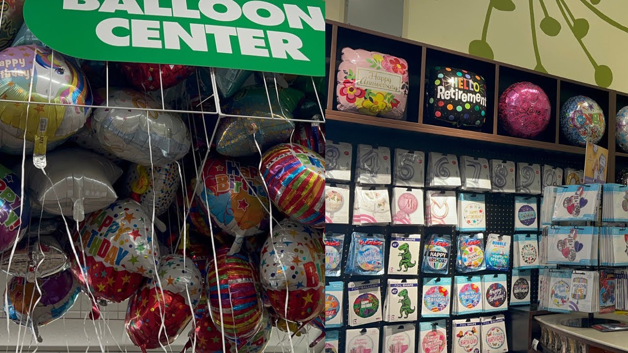 Balloons Availabe in Kroger and Dollar Tree Display #balloons #balloon ...