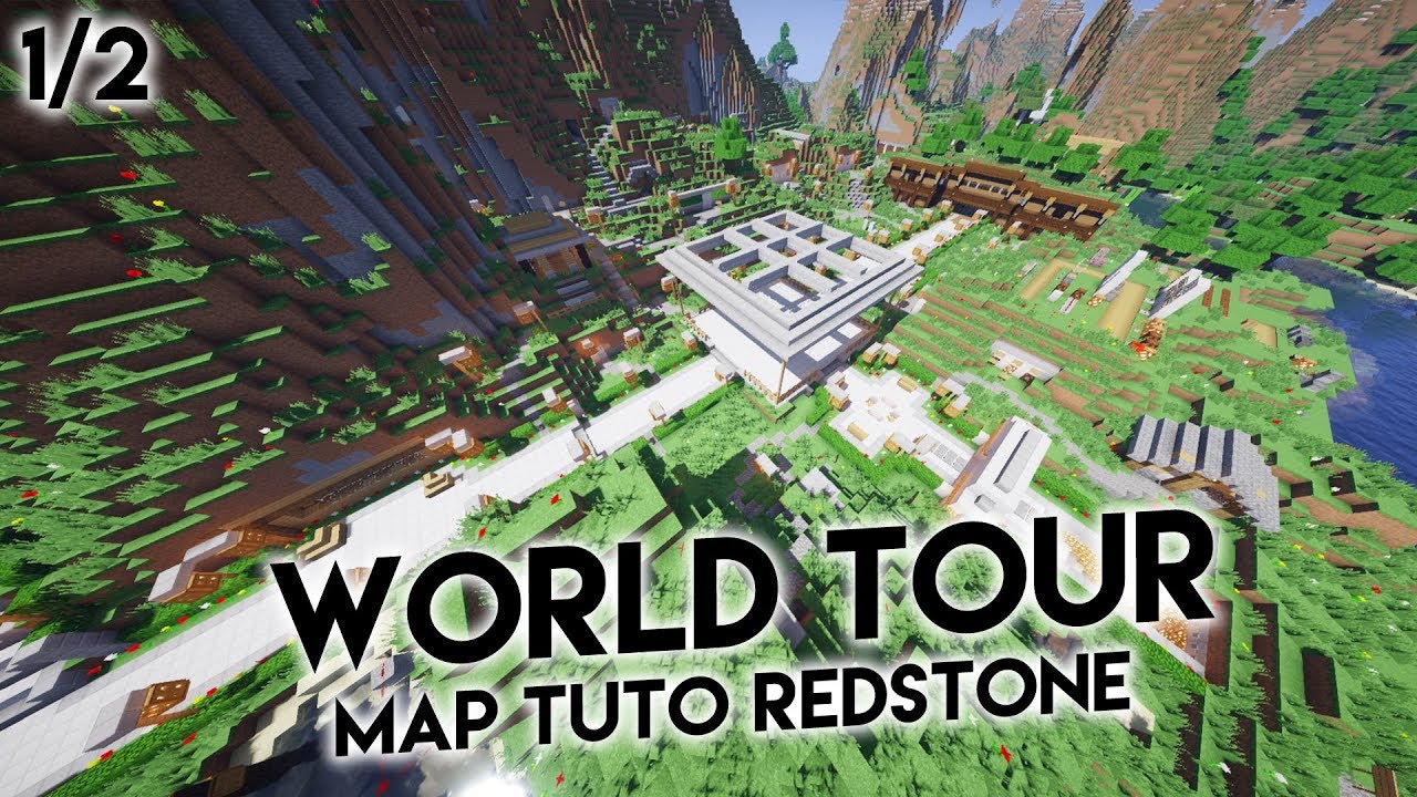 LA VISITE DU LABO ! | World Tour Map Tuto Redstone (1/2) - YouTube
