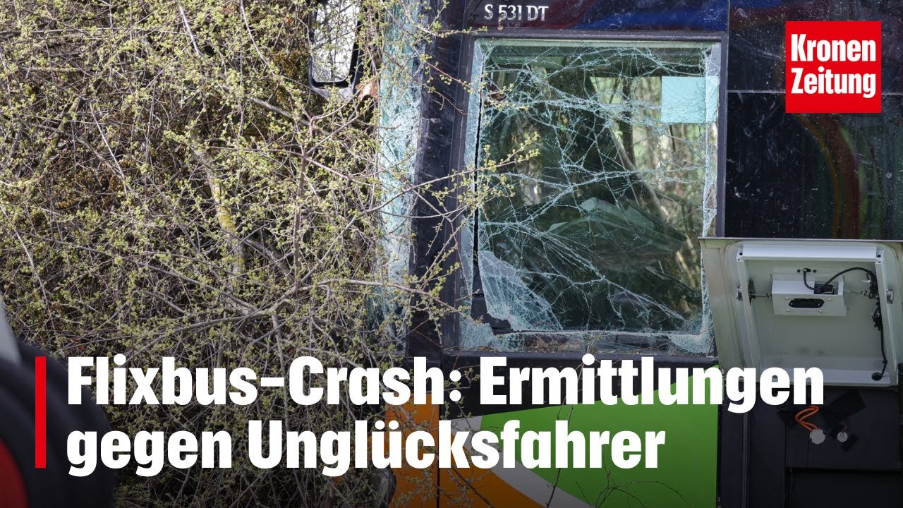 Flixbus-Crash: Ermittlungen gegen Unglücksfahrer | krone.tv NEWS - YouTube
