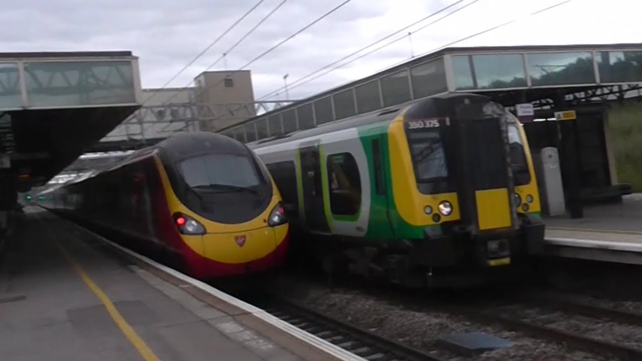 Trains at Milton Keynes Central, WCML - 21/07/17 - YouTube