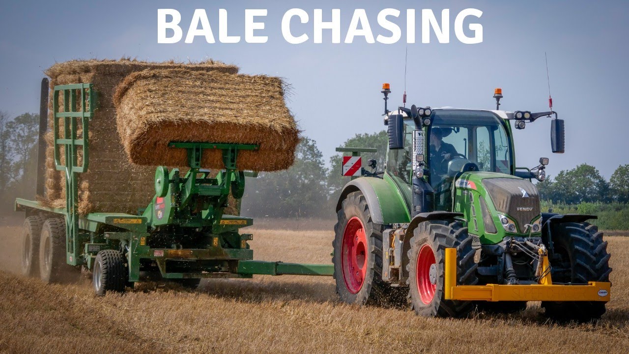 Fendt 724 & Heath Bale Chasing - Charlie Redvers - YouTube