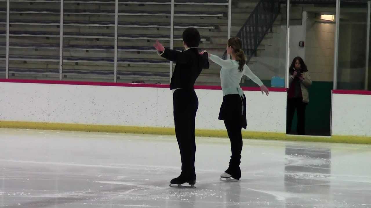 Tanith Belbin dancing with Wolfgang Ebersole - USFSA testing PGold ...