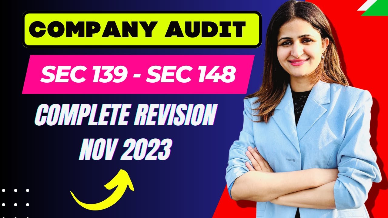 CA FINAL | CA FINAL AUDIT | CA INTER AUDIT | COMPANY AUDIT | NOV 2023 ...