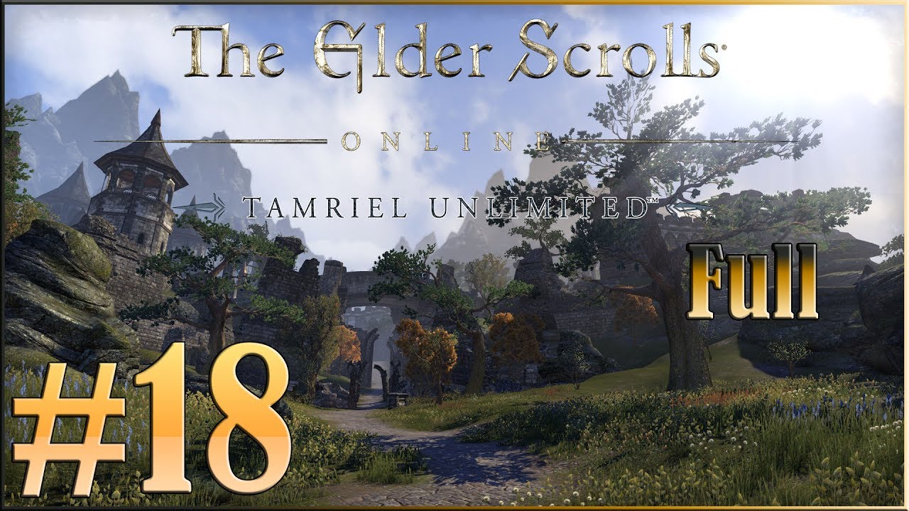 Elder Scrolls Online Full #18 - Emberflint Mine, Wake the Dead - YouTube