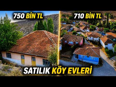 710 Bin TL'ye Müstakil Ev ve Arsası / Satılık Bahçeli Köy Evleri