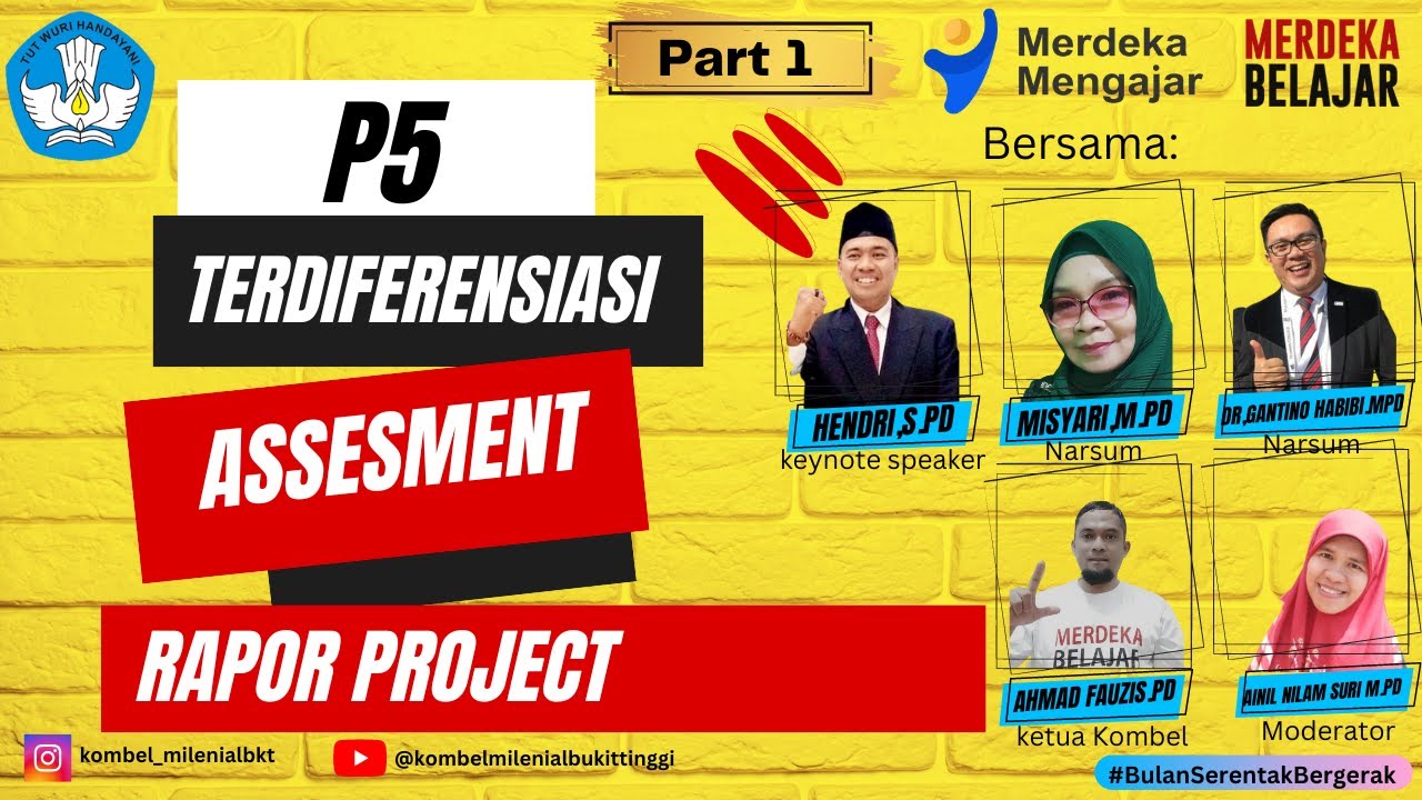 webinar Implementasi P5 dan Pembelajaran Berdiferensiasi part 1 - YouTube