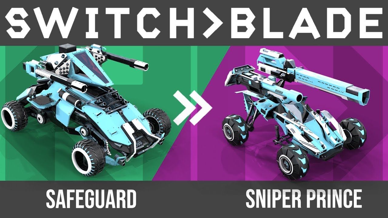 SWITCHBLADE PS4 : SAFEGUARD // SNIPER PRINCE - YouTube