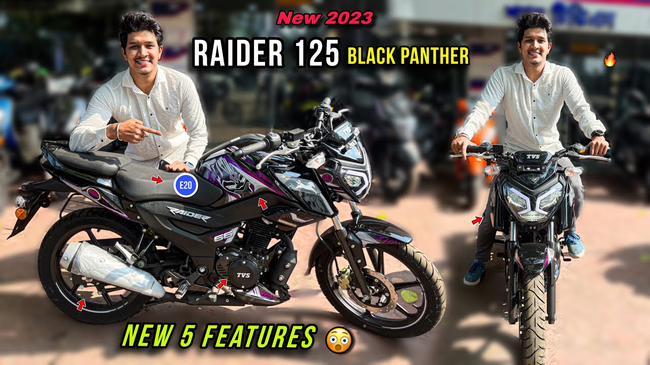 2023 TVS Raider 125 Super Squad Edition Review New Model - Price ...