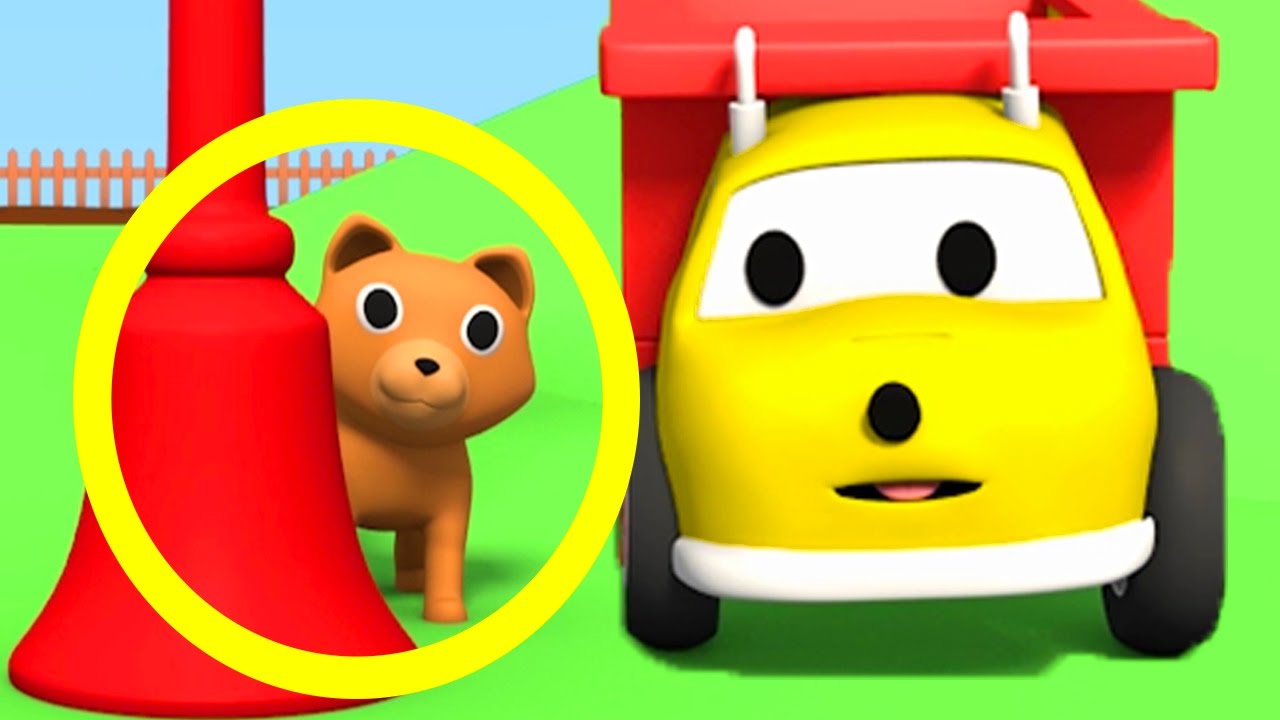 ETHAN the dump truck PLAYS with a CAT and LEARN COLORS | Educational ...