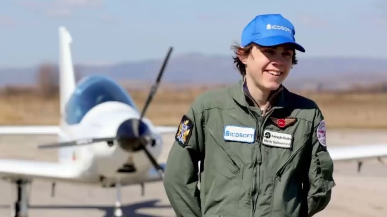 Who Is Mack Rutherford - the youngest person to fly around the world ...