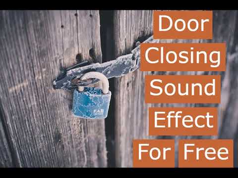 Free Download Door Lock Sound Effect - YouTube