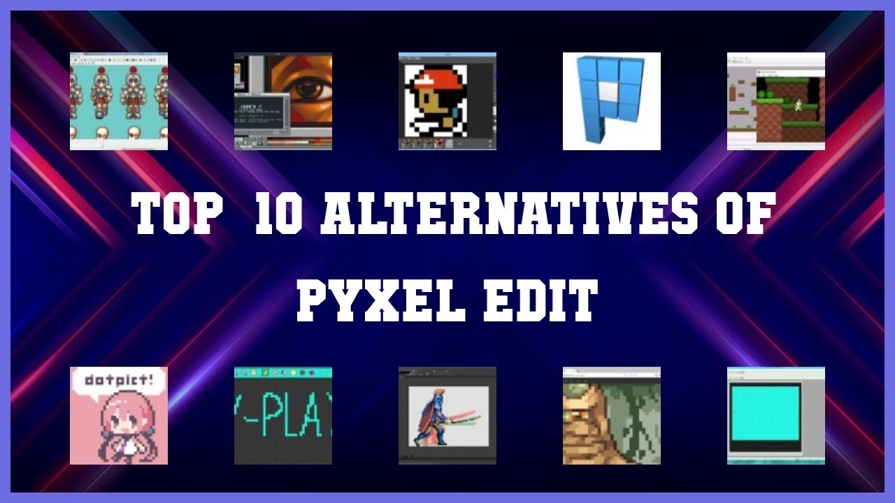 Pyxel Edit | Best 13 Alternatives of Pyxel Edit - YouTube