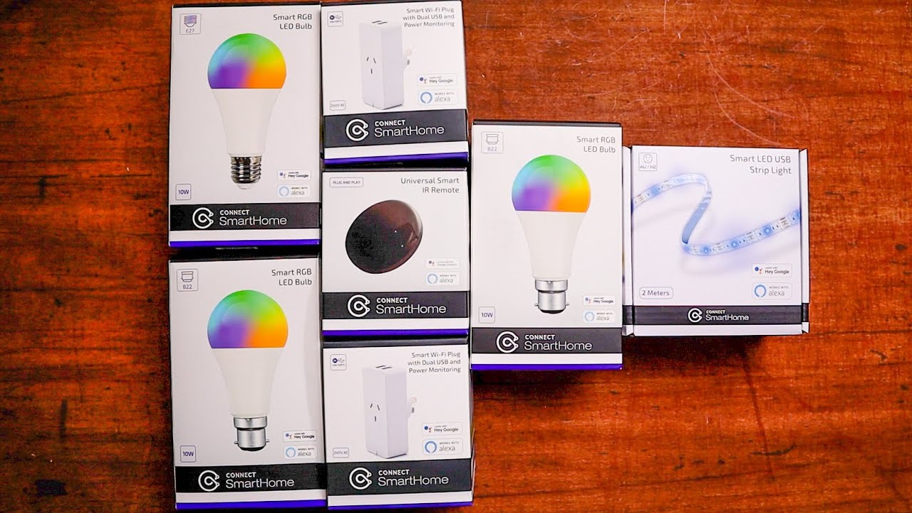 Connect Smarthome Bulbs Smart Plugs and Remotes - YouTube