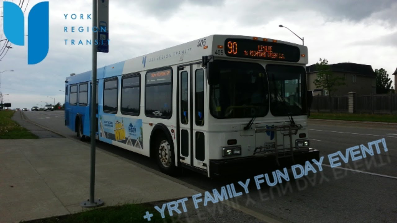 [EXCLUSIVE VIDEO!] YRT 2004 NFI D40LF 405 | 90 Leslie [NB] | + YRT Open ...