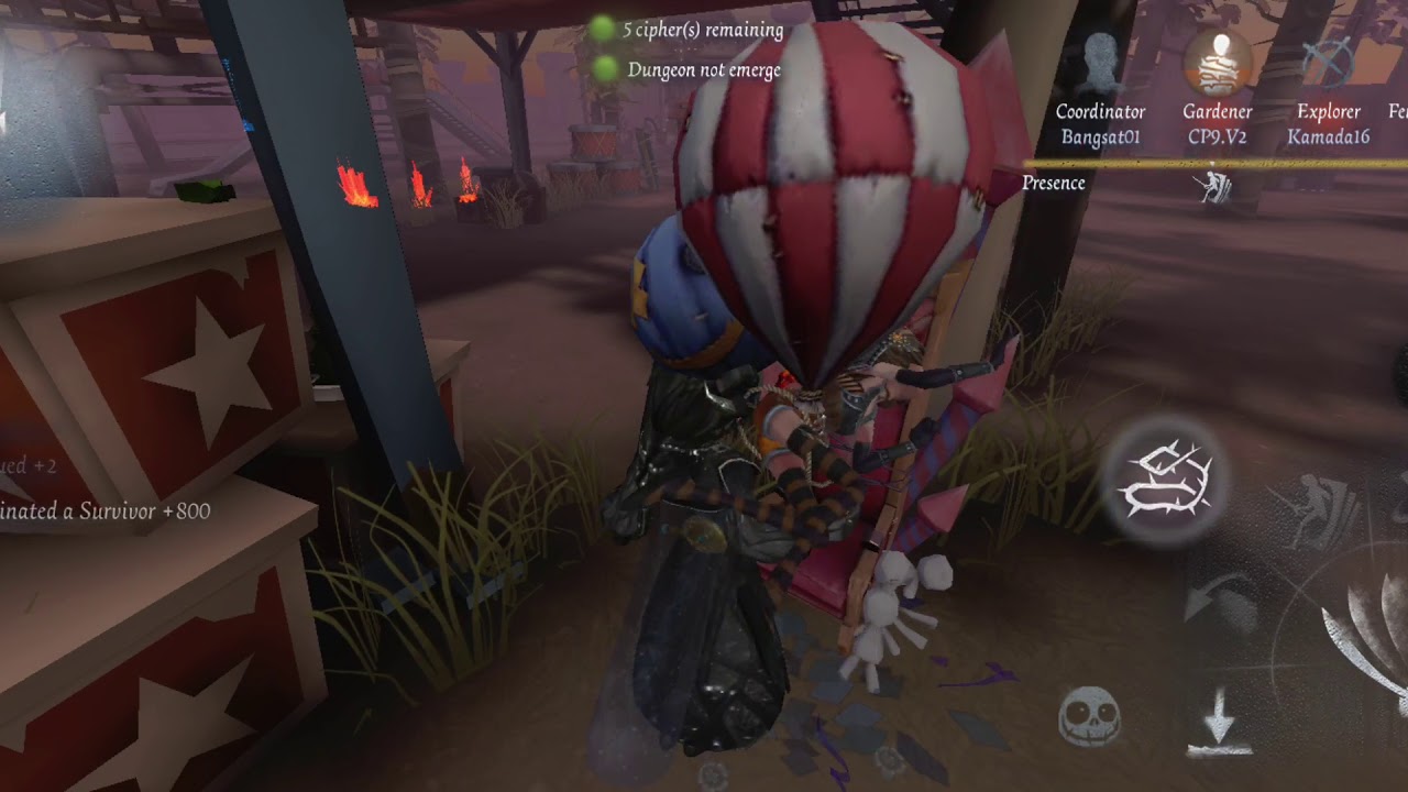 Identity V - Photographer (Azrael Costume) Eliminated all survivors ...