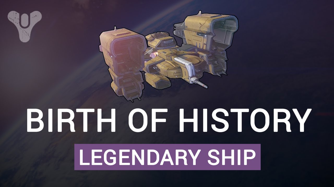 Destiny: Birth of History - Legendary Iron Banner Ship - YouTube