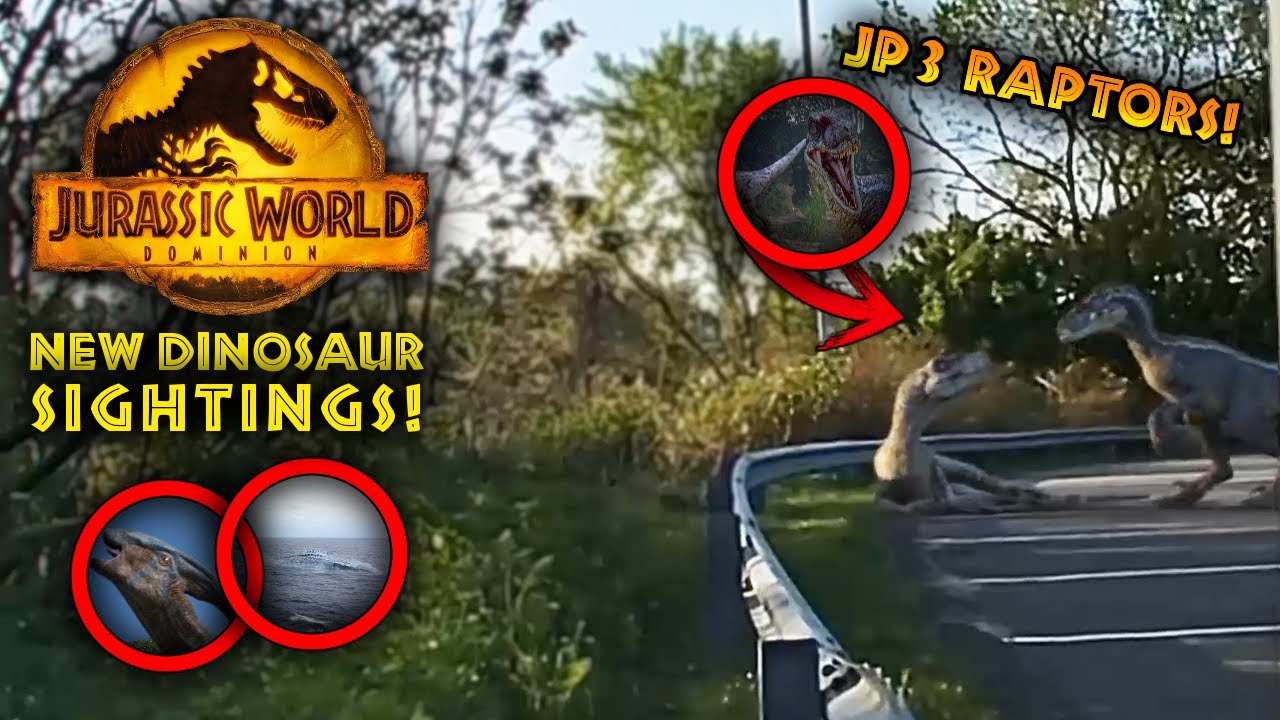 JP3 RAPTORS ARE ALIVE! - NEW Jurassic World Dominion Canon Footage ...