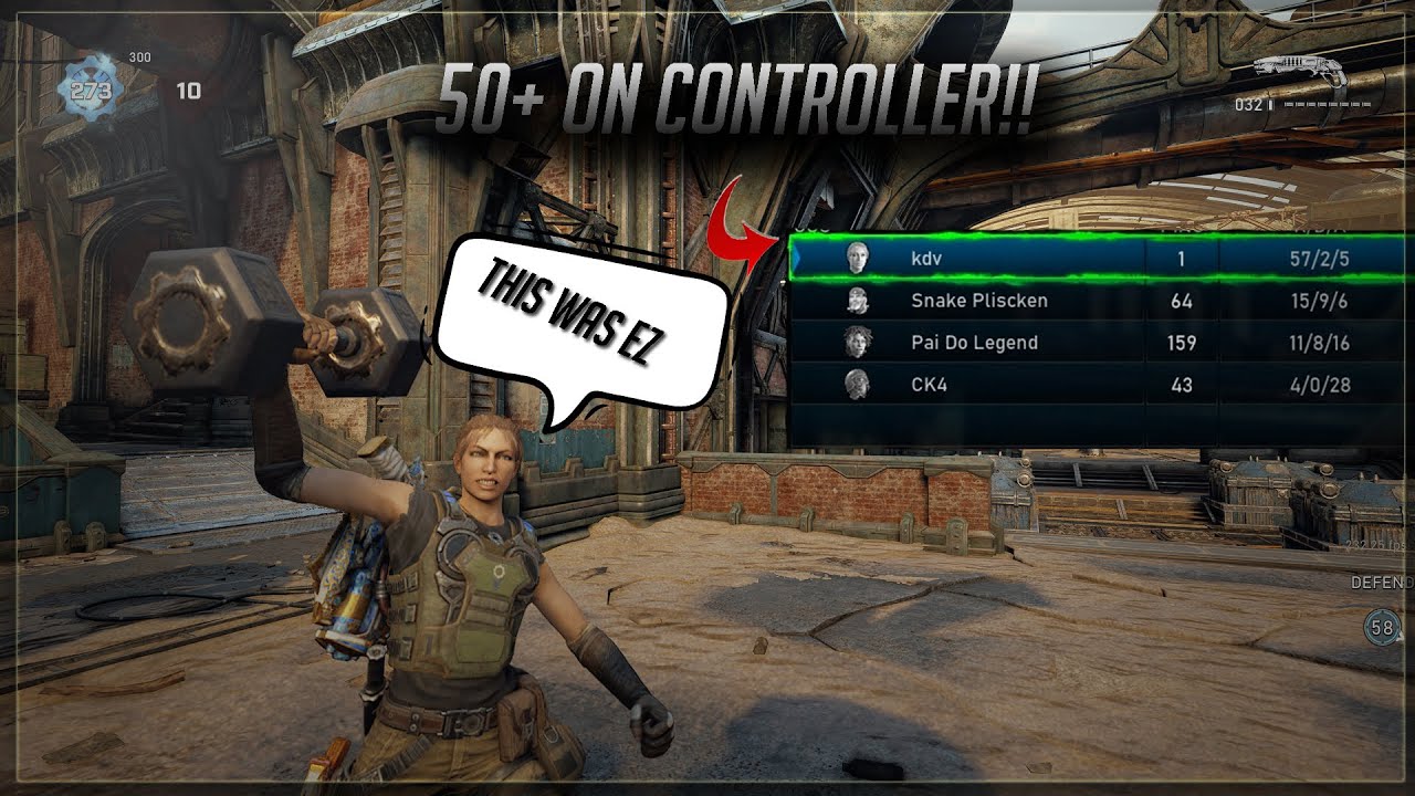 Gears 5 - PC PLAYER TRIES CONTROLLER (Ranked Control) - YouTube