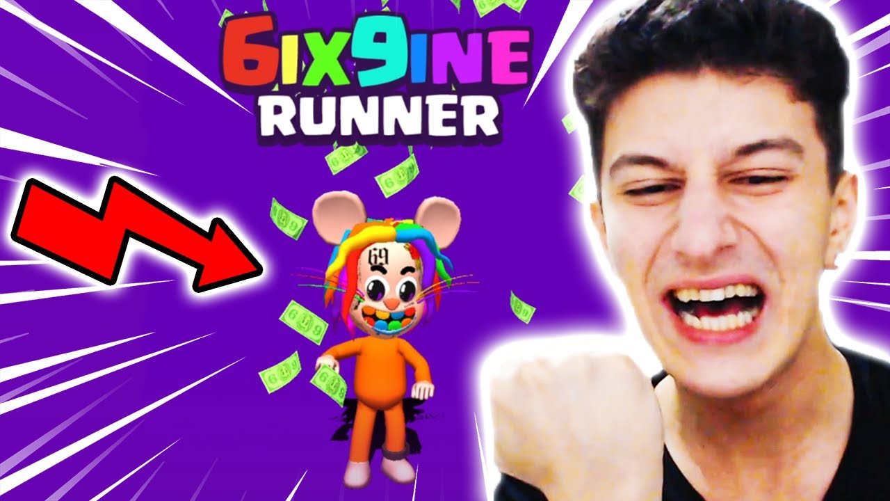 I PLAYED THE 6IX9INE RUNNER GAME !!! GOD DAMN 😂 - YouTube