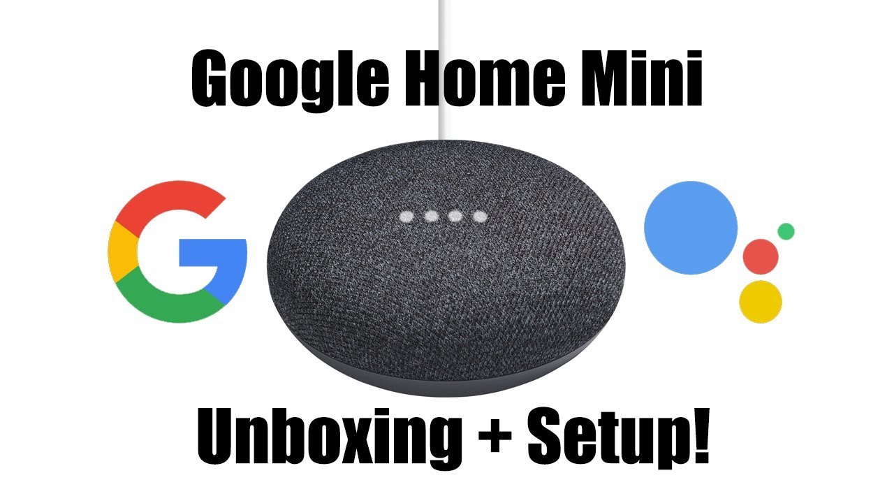Google Home Mini Unboxing + Setup - YouTube