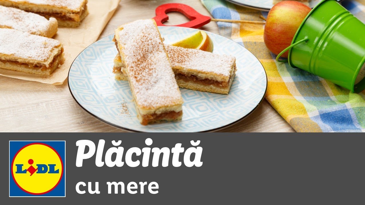 Placinta cu mere • reteta Bucataria Lidl - YouTube