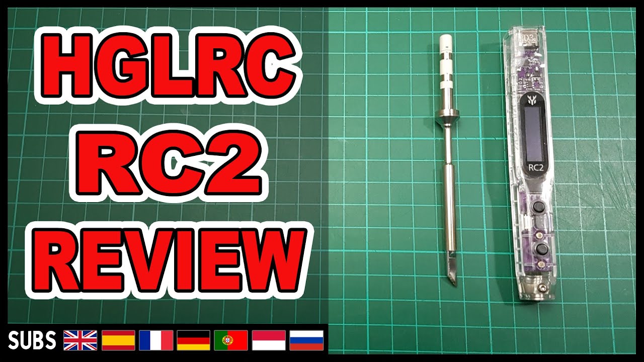 HGLRC RC2 Saldatore SMART - Review - YouTube