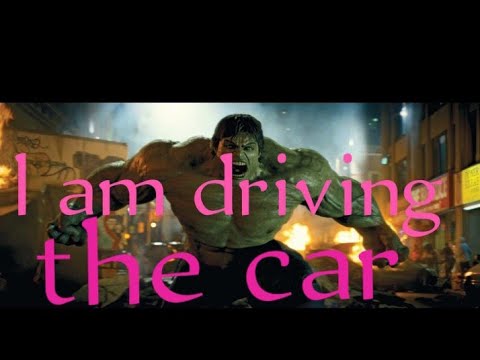 Hulk is driving the car| new car game | best game | car game| - YouTube