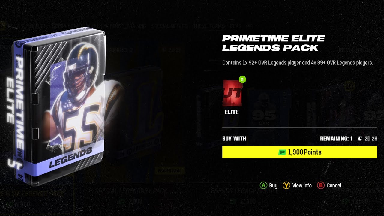 OPENING THE PRIMETIME ELITE LEGENDS PACK! - IS IT WORTH $20? - YouTube