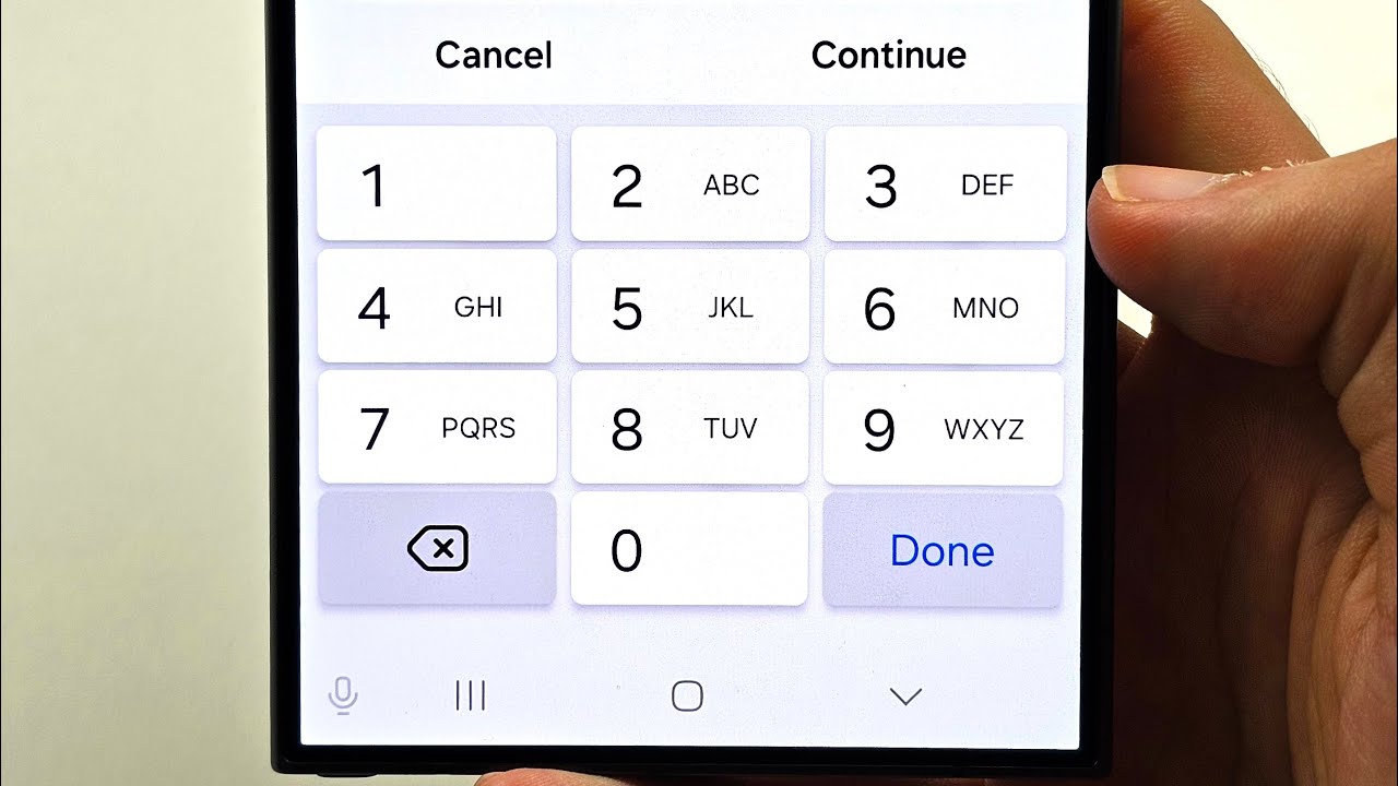 How To Set PIN in Samsung Galaxy S24 Ultra - YouTube