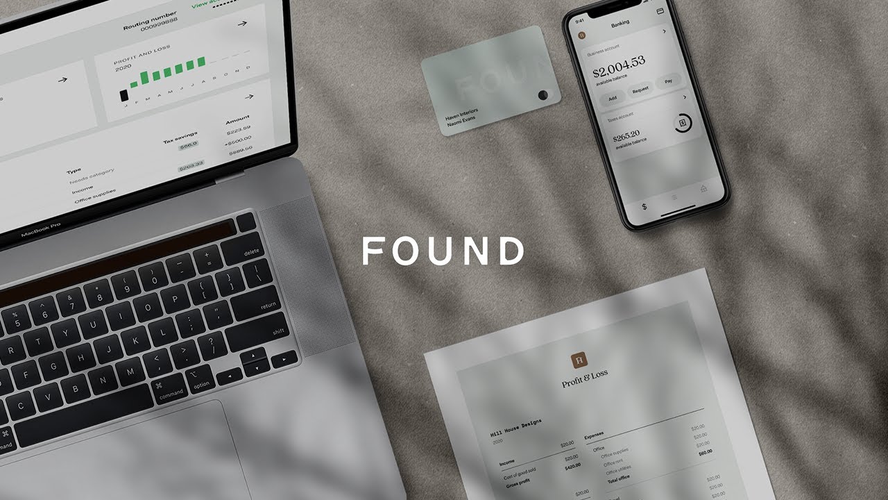FOUND BANK: A BANK FOR SELF-EMPLOYED PEOPLE WITH SELF-EMPLOYED BUSINESS ...